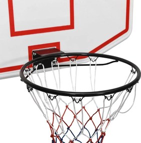 vidaXL Basketbalový koš 71 x 45 x 2 cm polyethylen [93664] Barva: Bílá