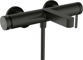 Hansgrohe Finoris - Vanová baterie, kartáčovaný černý chrom 76420340