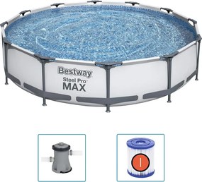 Bestway Bazén Steel Pro MAX s příslušenstvím 366 x 76 cm