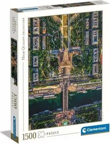 Clementoni PUZZLE Let nad Paříží / 1500 dílků / od 10 let