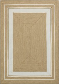 80x200 Kusový koberec Braided 105556 Creme Beige – na ven i na doma