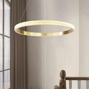 Toolight Závěsné designové osvětlení CRYSTAL LED APP1510-CP GOLD
