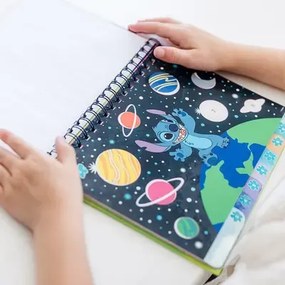 TOTUM Nalepování podle čísel Stitch / Kreativní blok / samolepky a oma