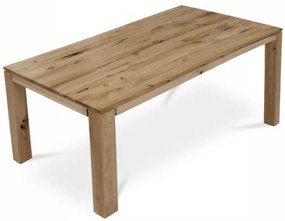 Jídelní stůl 200x100 x75 masiv dub povrchová úprava olejem DS-F200 DUB