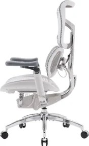 Sihoo S100-M302 bílá / Kancelářské ergonomické křeslo / Síťový potah