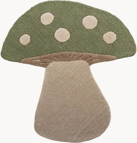 Dětský vlněný koberec Mushroom