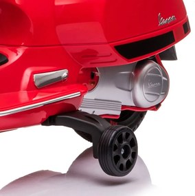 Elektrický skútr Milly Mally Vespa GTS Super red