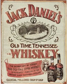 Plechová cedule Jack Daniels VIII Velikost: A5 (20 x 15 cm)