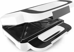 Tefal Snack XL SW7011 bílá/černá / Toustovač / 850 W / 2v1 / nepřilnav