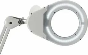 Maul Viso 8263402 bílá / Lupová LED lampa / se svorkou / 3 dioptrie /