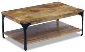 Konferenční stolek z mangovníkového dřeva 100x60x38 cm - Default Title