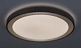 Rabalux Hnědé stropní LED svítidlo Matea 500mm 40W CCT s DO 3000