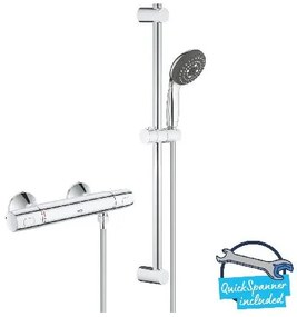 Grohe Precision Trend - Sprchový set s termostatem, 3 proudy, chrom 34237002