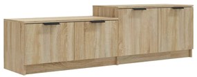 vidaXL TV skříňka dub sonoma 158,5 x 36 x 45 cm kompozitní dřevo
