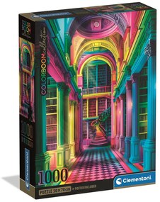 Clementoni - Puzzle 1000 Colorboom Atheneum