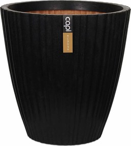 Capi Květináč Urban Tube zúžený 40 x 40 cm KBLT801 [424326] Barva: Černá
