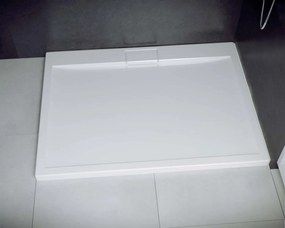 BESCO Obdélníková sprchová vanička AXIM Barva - Bílá, Rozměr A - 100 cm, Rozměr B - 90 cm - VANKAXIM1090BB
