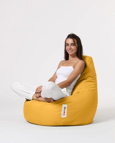 Atelier del Sofa Zahradní sedací vak Drop L - Yellow, Žlutá