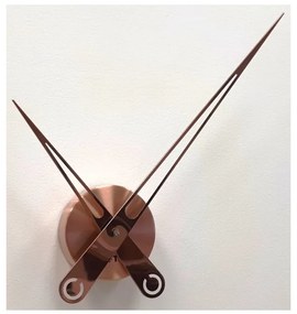 Designové nástěnné hodiny Future Time FT9650CO Hands copper 60cm