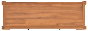 vidaXL TV stolek 140 x 40 x 45 cm teakové dřevo