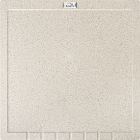 Laveo Halvo, granitový odkapávač 350x350x25 mm, béžová, LAV-OBA_401T