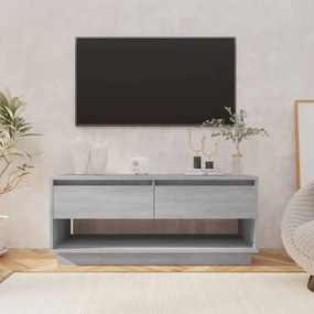 TV skříňka šedá sonoma 102 x 41 x 44 cm kompozitní dřevo