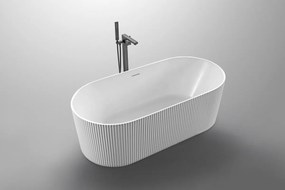 Aqualine Aqualine, TURIA volně stojící vana 170x80cm, bílá, E2780