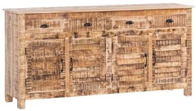 Dřevěná komoda Caribou z mangového dřeva - 182*42*90 cm