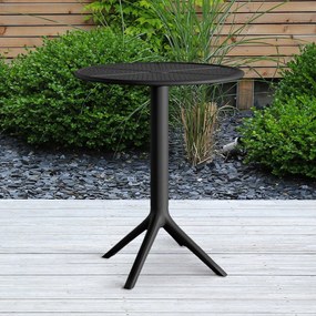 Kulatý stůl Lacota 60 cm - černá