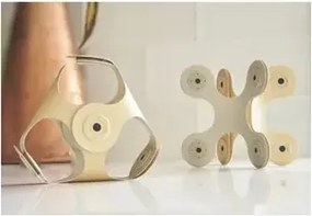 Clixo Designer Beige  Grey Magnetická stavebnice / 9ks / od 4 let