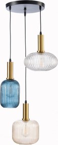 XXXLutz ZÁVĚSNÉ SVÍTIDLO, 40/40/110 cm - Online Only svítidla - 004340031005