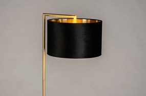 Stojací designová lampa Pallas Black and Gold Messe