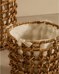 Košíky v sadě 2 ks z vodního hyacintu ø 38x38 cm Dilam – Kave Home
