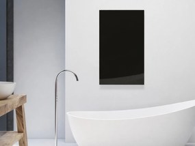 Skleněný Infrapanel GLASS 450W Černý | Výhřevnost 8 m2 | 80x60 cm | WiFi termostat