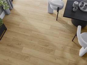 Mexen Anniston vzorek vinylových panelů SPC 6,5 mm, podklad IXPE 1,5 mm, 4 V-drážka, Dub - F1038-S