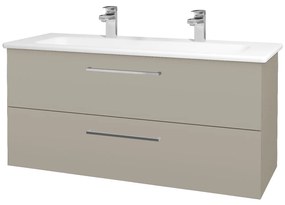 Dřevojas Koupelnová skříň GIO SZZ2 120 Varianta: D15 Nebraska / Úchytka T04 / D15 Nebraska