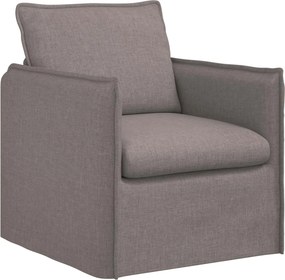 Set pohovek 2 ks Taupe Textil 3407615