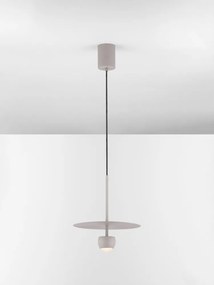 Béžové hliníkové LED závěsné svítidlo ø 30 cm Edem – Nova Luce