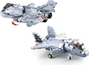 Sluban Model Bricks M38-B0931 Stíhací letoun Chengdu J-20 / LEGO - kom