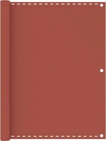 Balkonová zástěna terakota 120 x 300 cm HDPE 310952