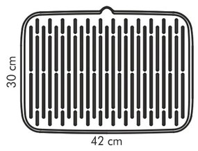 Odkapávač silikonový CLEAN KIT 42 x 30 cm