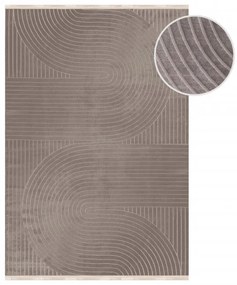 Ayyildiz Kusový koberec STYLE 8902, Mocca Rozměr koberce: 120 x 170 cm