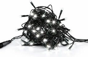 LED světýlka na stromeček 20 m ledově bílá IP44, vč. zdroje Hobby Line