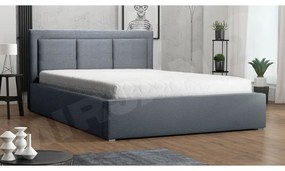 Čalouněná postel s rolovatelným roštem Koay, Rozměr postele: 140, Potah: Malmo 13 378