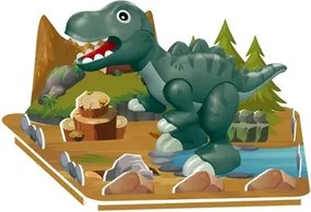 Magnetická stavebnice Tyrannosaurus 3D / Magnetická stavebnice / 7 díl