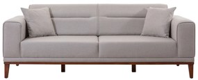 Hanah Home Dvoumístná pohovka LIONES krémová 223 cm