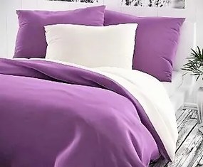 Veratex Přehoz na postel bavlna140x200 fialovo/bílý 140 x 200 cm Povrch: 100% bavlna, náplň: 100% polyester, duté vlákno