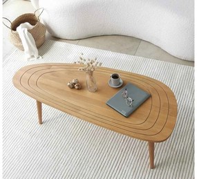 Designový konferenční stolek Garnet 115 cm teak
