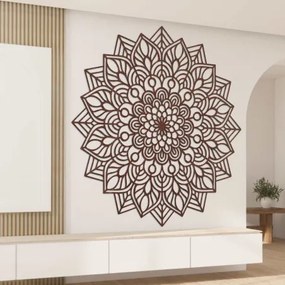 Dřevěná mandala na zeď harmonická energie I SENTOP PR0319-A