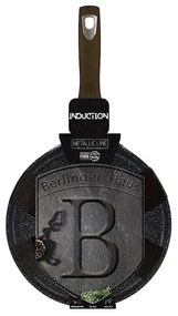 BERLINGERHAUS Pánev na palačinky s mramorovým povrchem 28 cm Shiny Black Collection BH-7132